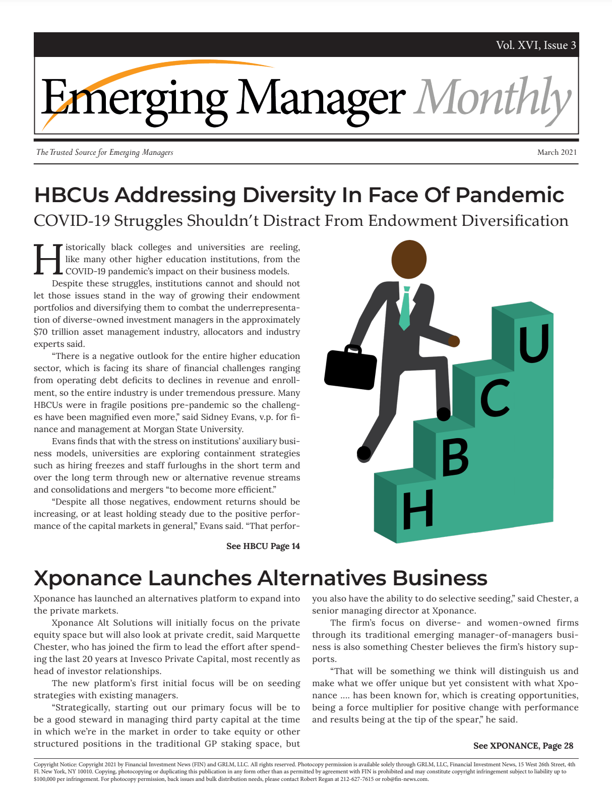 HBCUs | Emerging Manager Monthly