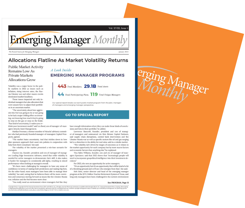 July 2019 | Emerging Manager Monthly